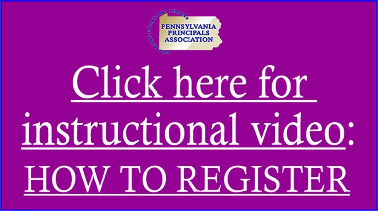 Principal Induction Registration Information - PA Principals Association
